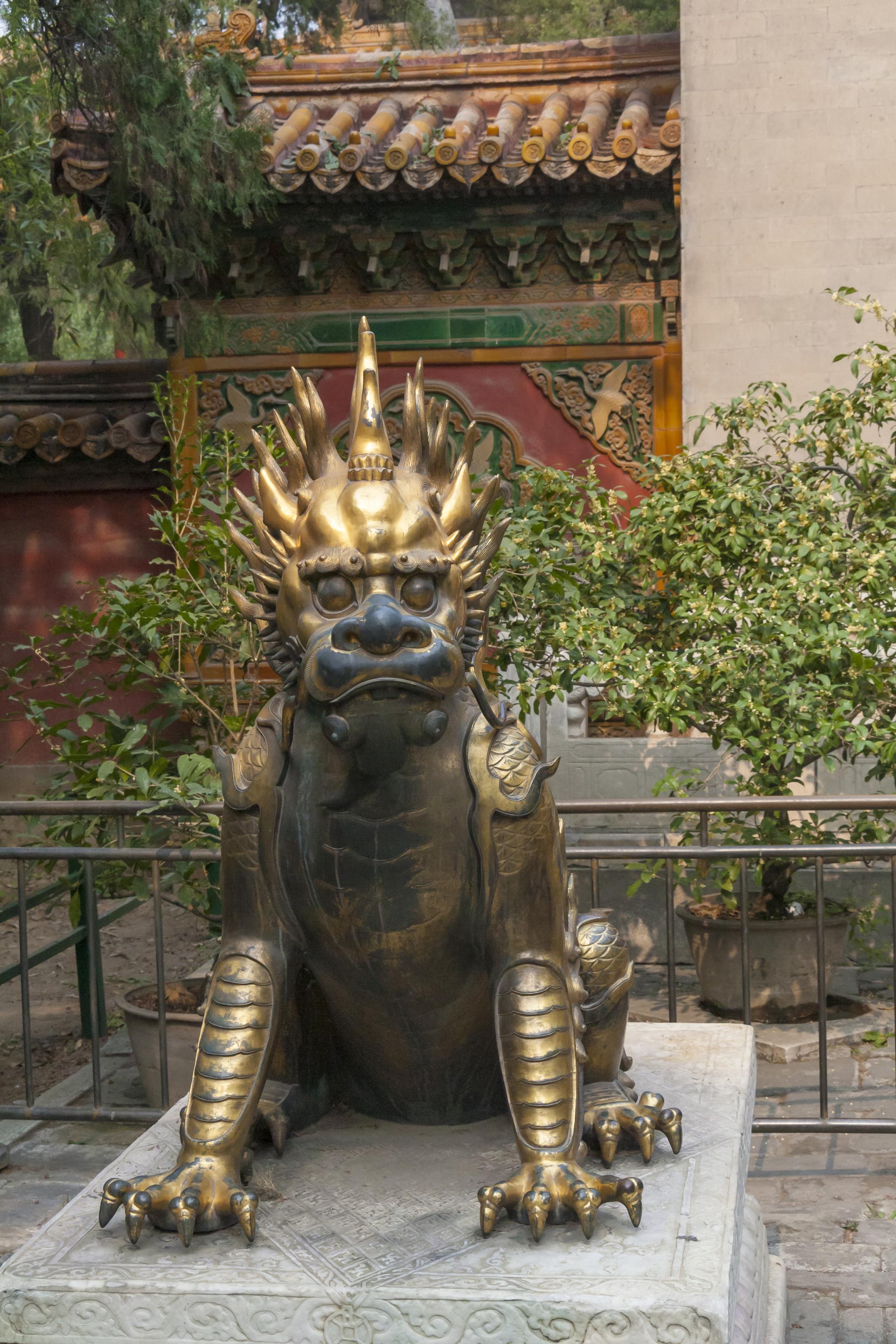 Gratis bilder på drake i brons - Peking