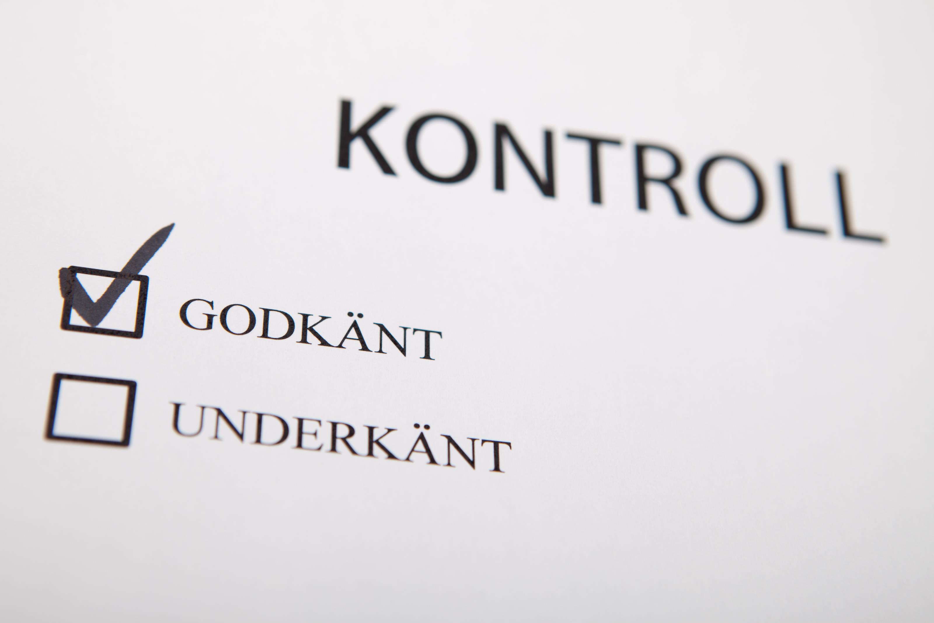 Gratis bilder på godkänd kontroll - Övrigt